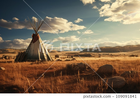 Native American Landscape Photography Northern Plains Native Americans