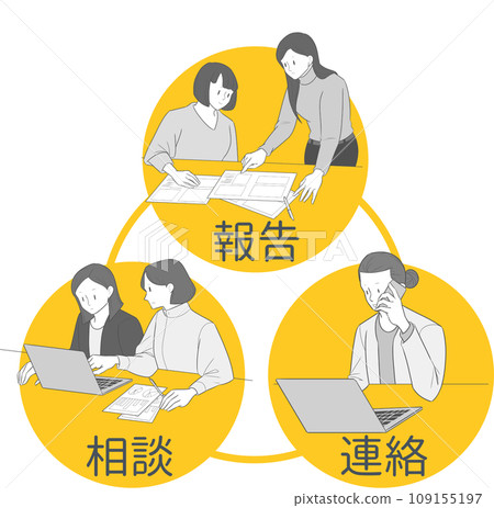 Illustration of Horenso - Stock Illustration [109155197] - PIXTA