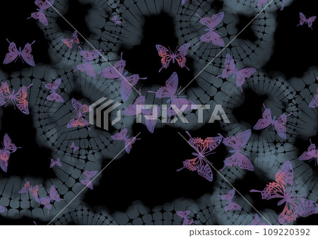 Soft butterfly wallpaper, background (seamless) - Stock Illustration ...