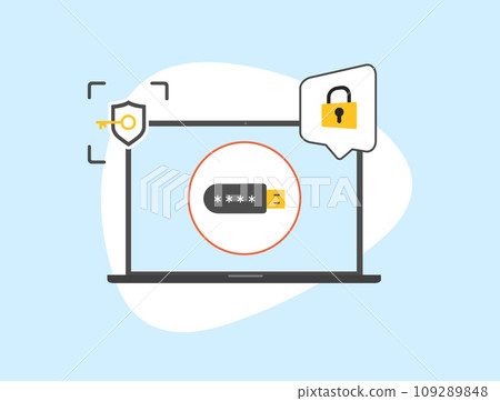 Passwordless Authentication With FIDO - Fast...-插圖素材 [109289848] - PIXTA圖庫