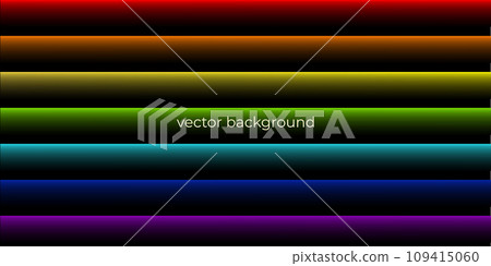 Black with bright rainbow lines background for... - Stock Illustration ...