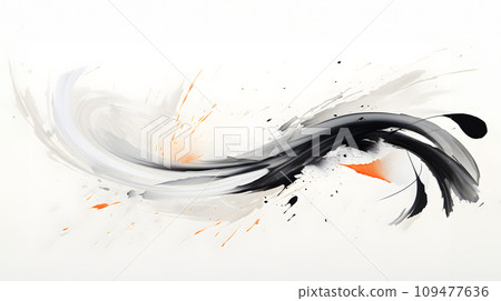 abstract art with movement - Stock Illustration [109477636] - PIXTA