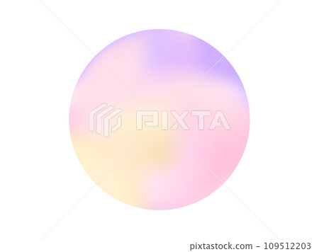 Gradient frame circle - Stock Illustration [109512203] - PIXTA
