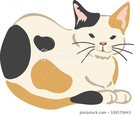 Mike cat - Stock Illustration [109570643] - PIXTA