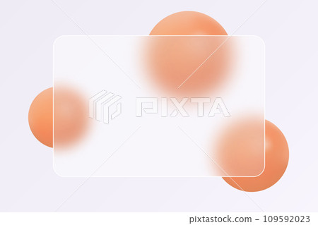 3D creative glass morphism background design.... - Stock Illustration ...