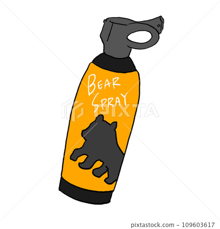 bear repellent spray - Stock Illustration [109603617] - PIXTA
