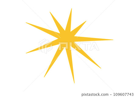 A simple twinkling star Twinkle star particles,... - Stock Illustration ...