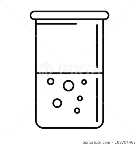 Chemical pot icon. Outline illustration of...-插圖素材 [109704402] - PIXTA圖庫