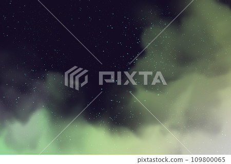 A fantastic cartoon nebulae in space. - Stock Illustration [109800065 ...