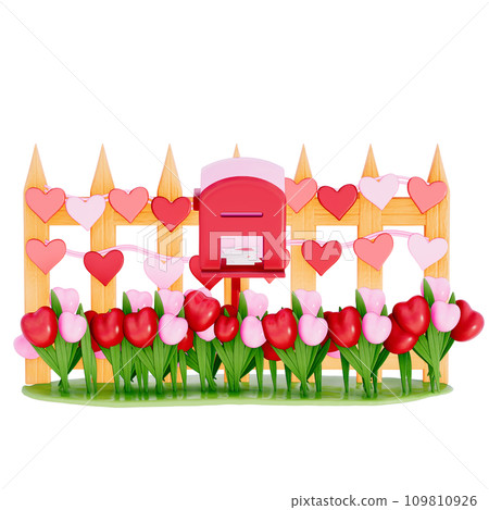 Valentine Mailbox Clip Art