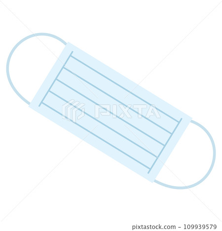 Illustration of non-woven mask color no line - Stock Illustration ...