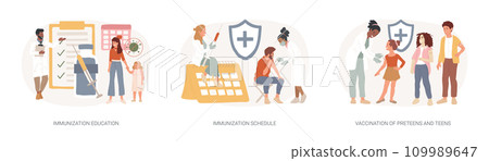 Public health program isolated concept vector... - Stock Illustration ...