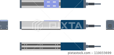 Robo cylinder (slider) - Stock Illustration [110033699] - PIXTA