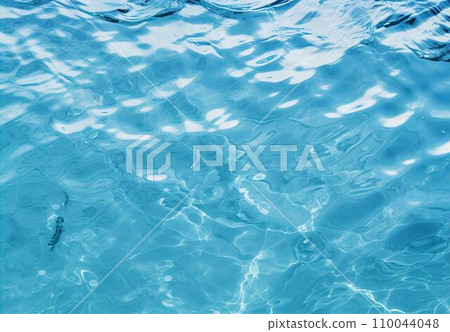 Clear blue water surface, harmony of gentle... - Stock Illustration ...
