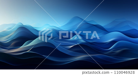 Abstract dark blue gradient grayscale for web... - Stock Illustration ...