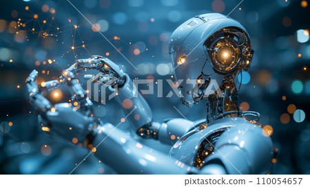 AI-generated content. Imaginary illustration of... - Stock Illustration ...