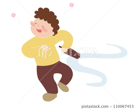 Illustration of a staggered drunk man - Stock Illustration [110067453 ...