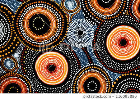 Traditional australian aboriginal pattern - Stock Illustration ...