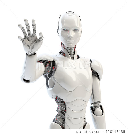 AI-generated content. friendly artificial... - Stock Illustration [110118486] - PIXTA