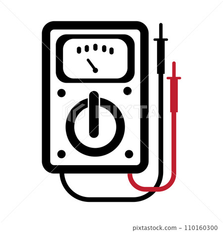 Digital Multimeter Symbols Amp Meter, Analog Voltmeter, Multimeter,