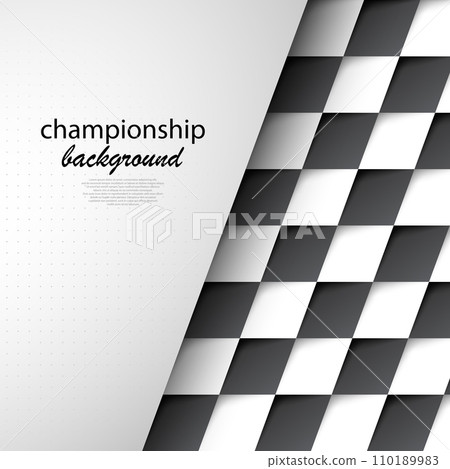 White checkered background - Stock Illustration [110189983] - PIXTA