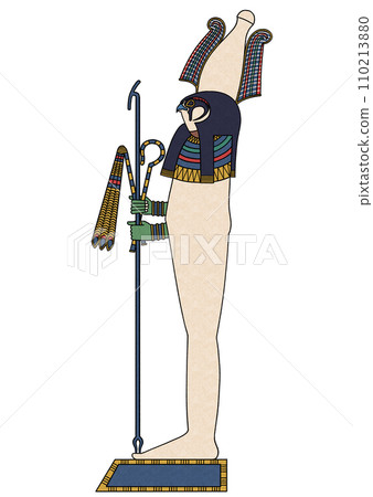 Egyptian mythology Sekel - Stock Illustration [110213880] - PIXTA