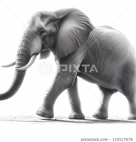 Elephant Side View Drawing Elephant Side View Drawing