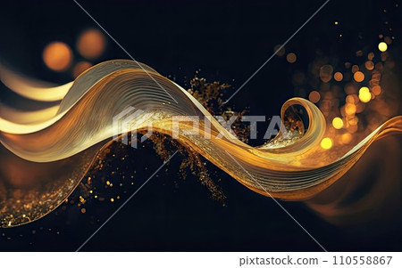 Luxury abstract gold yellow background with... - Stock Illustration ...