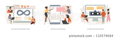 Professional programming isolated concept... - Stock Illustration [110574084] - PIXTA