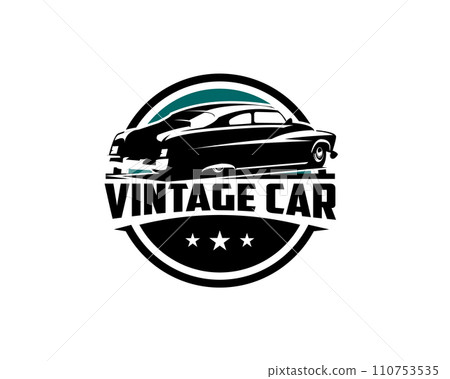 Vector graphic illustration of black classic... - Stock Illustration ...