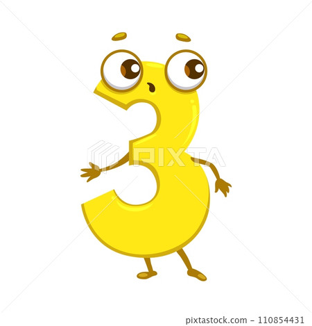 Cartoon Math Numbers