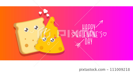 vector cartoon cute bread man character with... - Stock Illustration ...