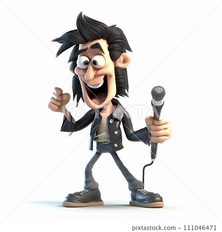 Cartoon Singer