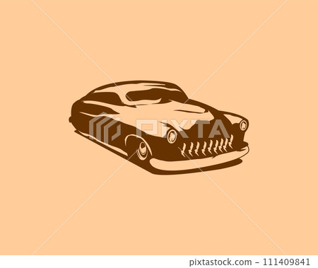 1949 Mercury coupe. silhouette design vector... - Stock Illustration ...