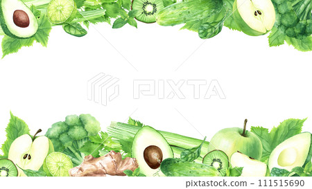 Food Border Horizontal