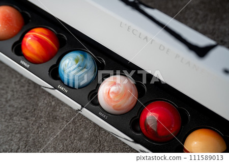 Solar System Planets Chocolate
