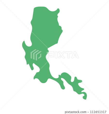 Philippine Luzon map icon. vector. - Stock Illustration [111651317] - PIXTA