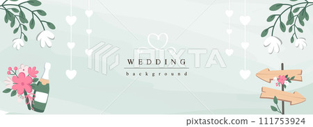 Invitation Header Design Elegant Banner Design Web Template,