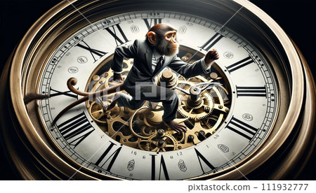 Illustration of a businessman who is chased by... - Stock Illustration ...