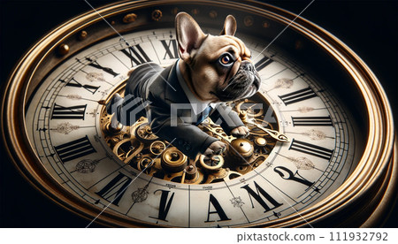 Illustration of a businessman who is chased by... - Stock Illustration ...