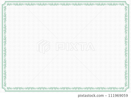 Receipt image material with decorative borders - Stock Illustration ...