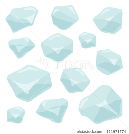 Ice illustration - Stock Illustration [111971774] - PIXTA