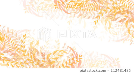 Autumn leaves leaves autumn background - Stock Illustration [112481485 ...