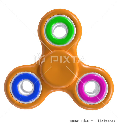 Colorful Spinner isolated on white background - Stock Illustration ...