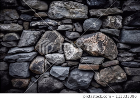 Cut Stone Wall Texture Country Weathered Fieldstone™ CT
