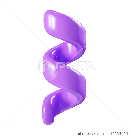 Birthday party popper purple confetti streamer... - Stock Illustration ...
