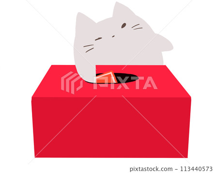 Lottery Cat - Stock Illustration [113440573] - PIXTA