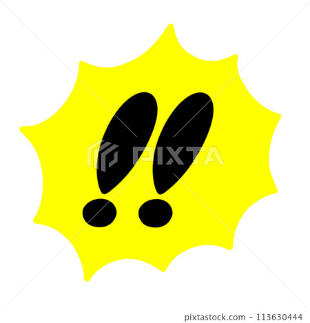 Double exclamation mark speech bubble - Stock Illustration [113630444 ...