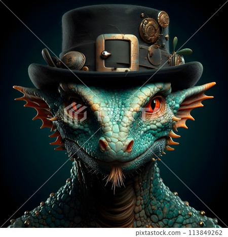 Highly detailed Gothic alien imagery. - Stock Illustration [113849262 ...