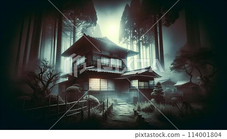 Spooky Japanese Houses